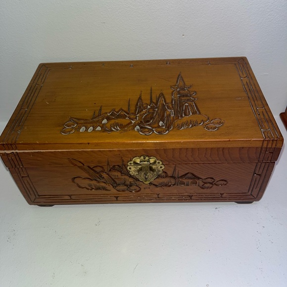 Jewelry | Oriental Carved Jewelry Box | Poshmark